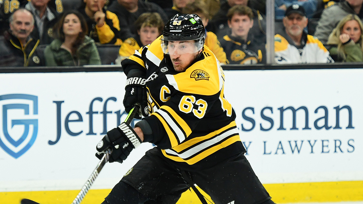 Bruins captain Brad Marchand reacts to trade rumors as team struggles ...