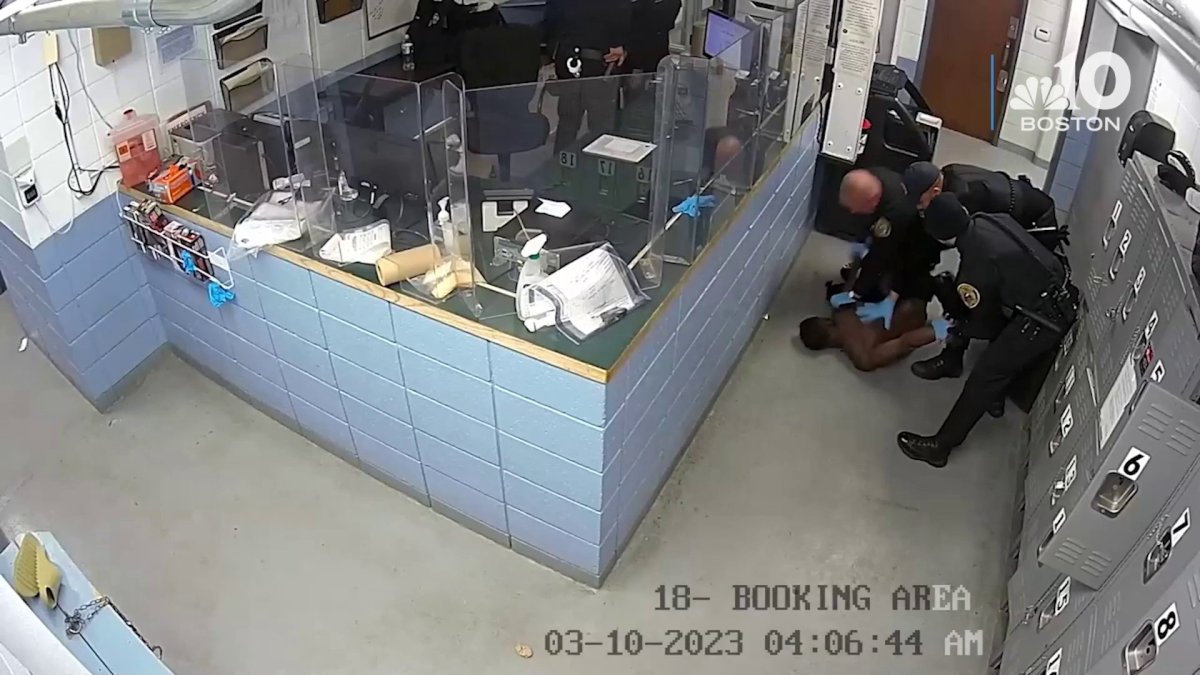 Video shows Lawrence police captain’s controversial takedown – NBC Boston