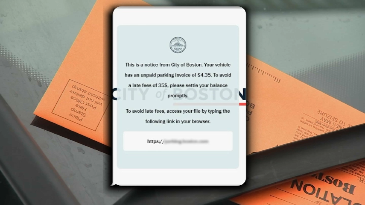 Boston parking ticket scam info 2025 – NBC Boston
