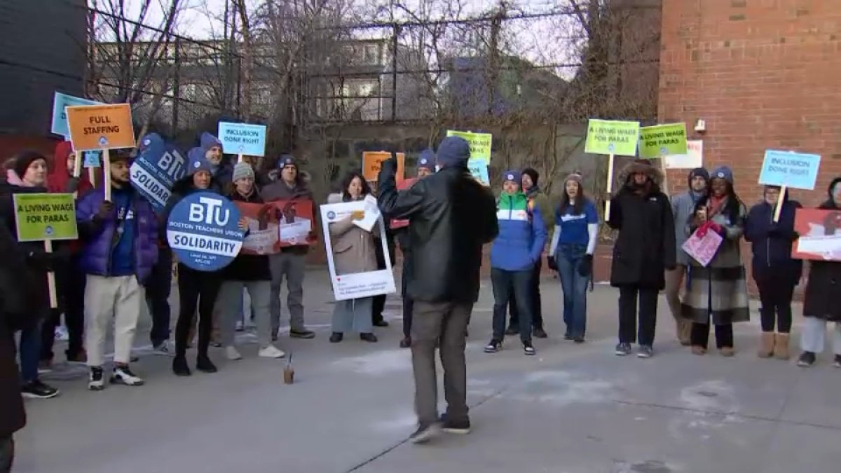 Boston teachers informational picket lines at schools today – NBC Boston