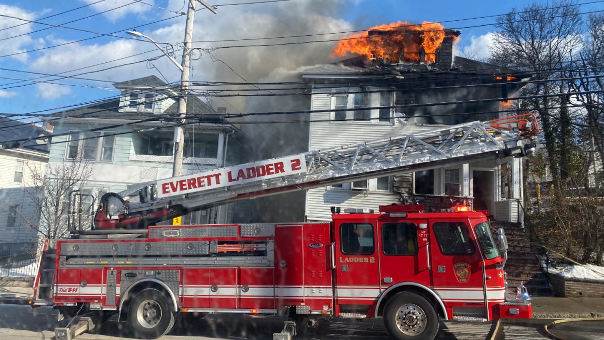 Everett, MA, fire leaves several firefighters injured – NBC Boston