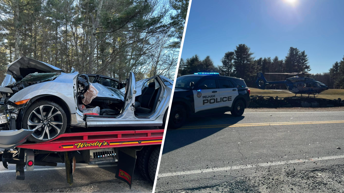 Pelham, NH, crash leaves 1 seriously injured – NBC Boston