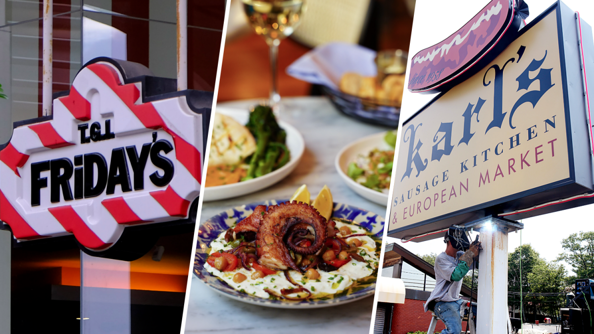 TGI Fridays, French eatery, iconic Route 1 deli among recent restaurant ...