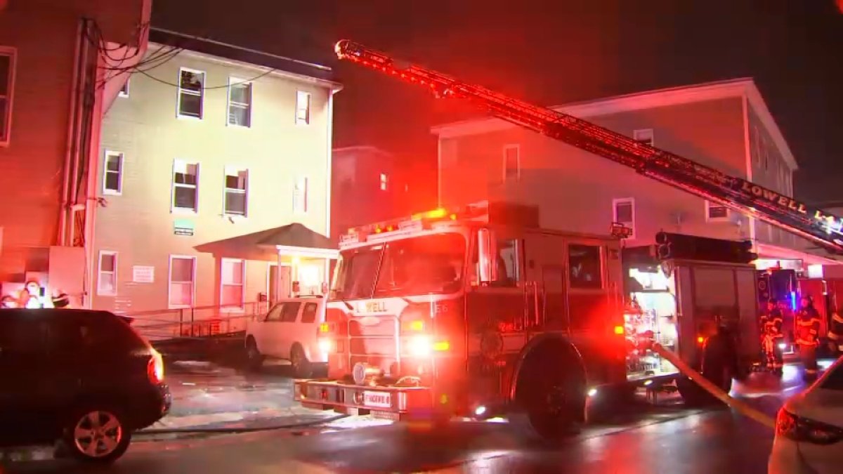 Lowell MA Ennell Street fire – NBC Boston
