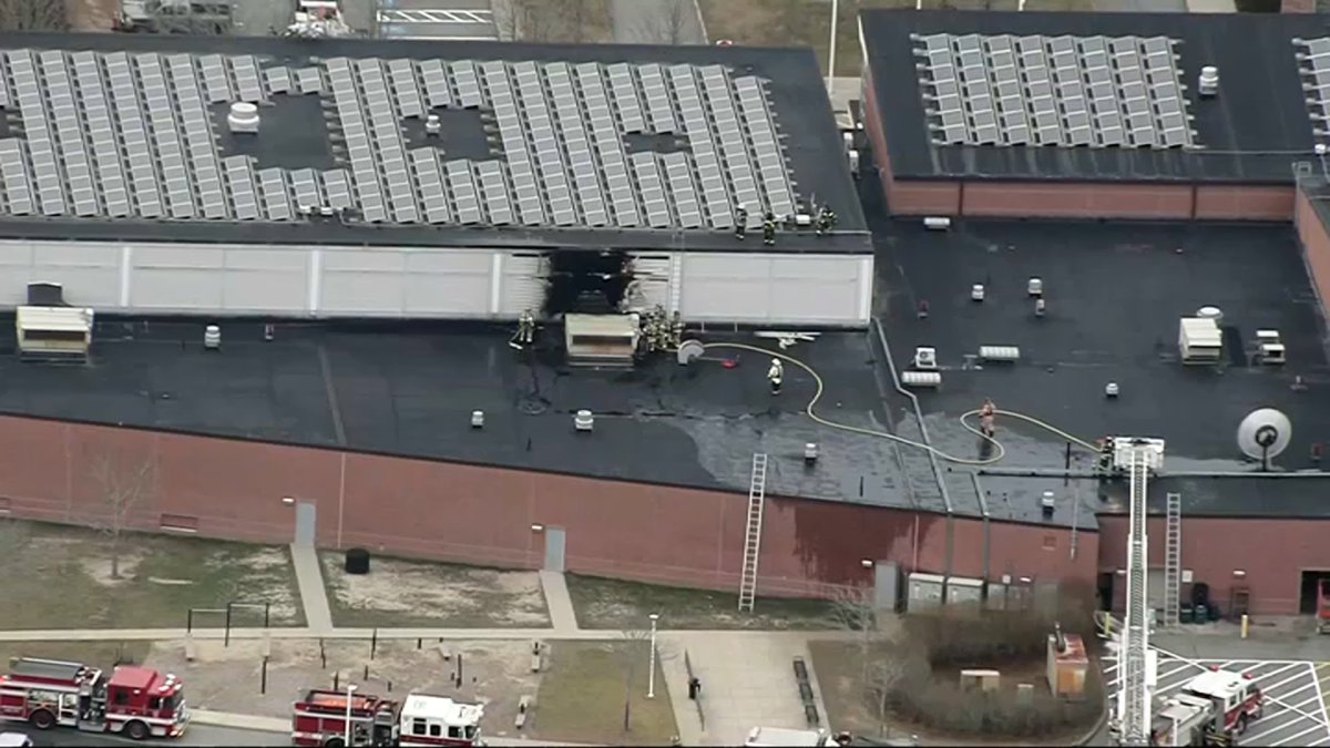 Fire at Mashpee High School forces students, staff to evacuate – NBC Boston