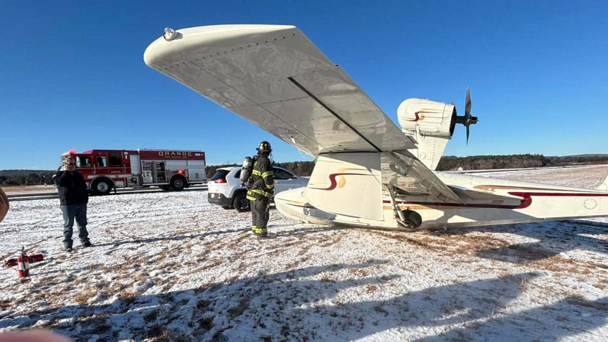 Orange MA plane makes emergency landing – NBC Boston