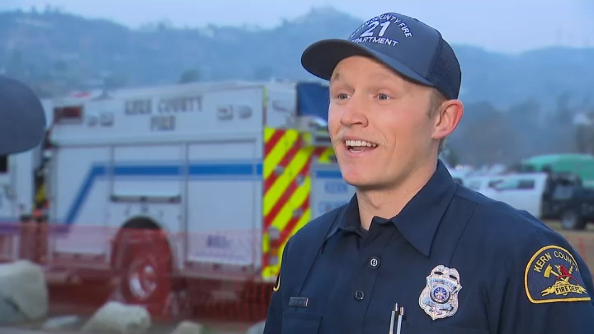 Firefighter learns wife expecting triplets during Facetime call – NBC ...