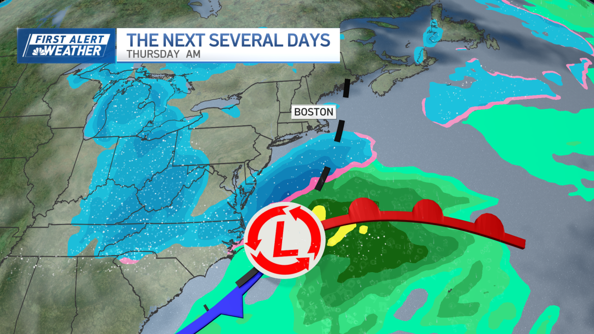 Snowstorm Thursday in Massachusetts: How much snow will we get? – NBC ...