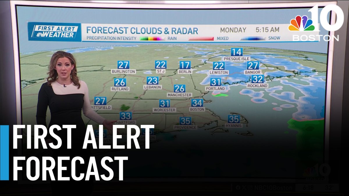 A cold weekend and another chance for snow – NBC Boston