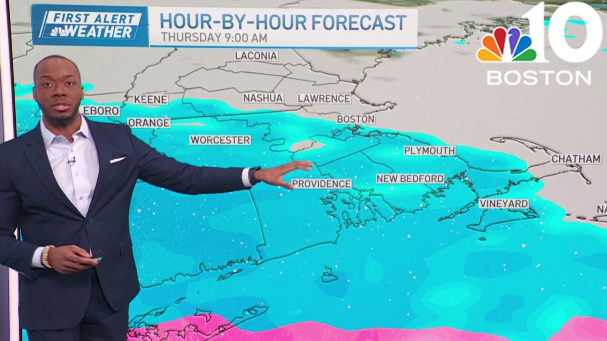Winter storm on the way Thursday – NBC Boston