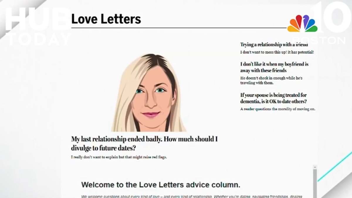 Answering your love letters with Meredith Goldstein – NBC Boston
