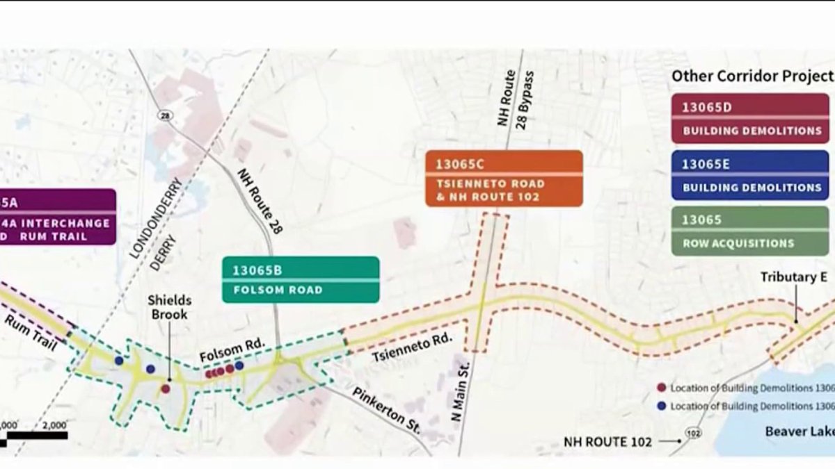 Business owners upset about I-93 exit project in NH – NBC Boston