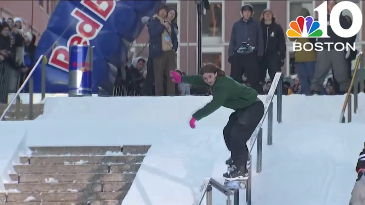 Boston City Hall snowboarding at Red Bull competition Saturday – NBC Boston