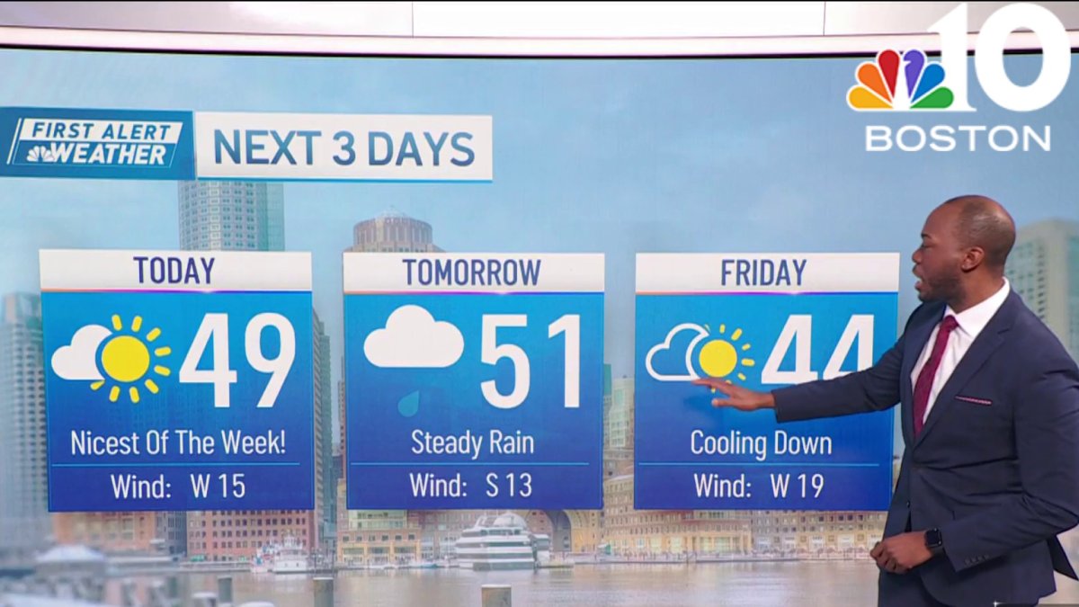 Boston Ma weather forecast today – NBC Boston