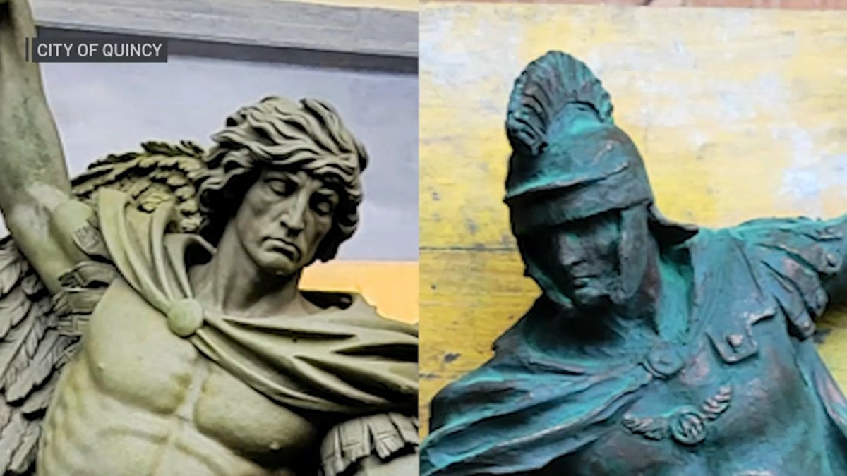 Planned saint statues at Quincy police headquarters spark outcry – NBC ...