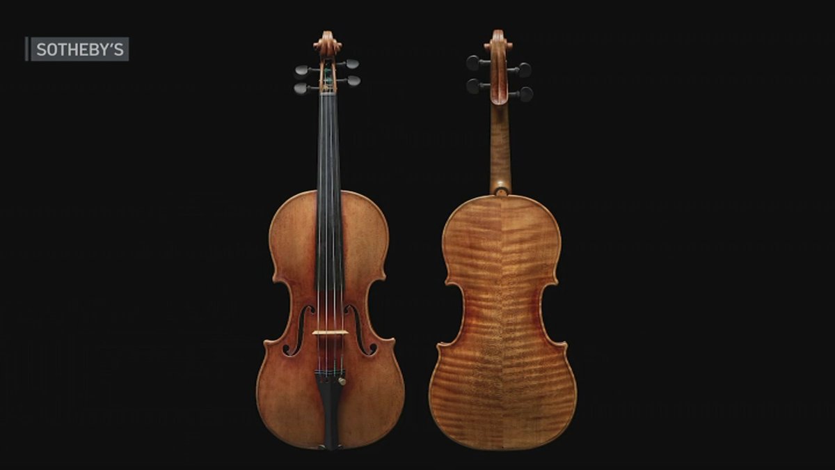 Stradivari violin made in 1714 sells for $11.3M at auction – NBC Boston
