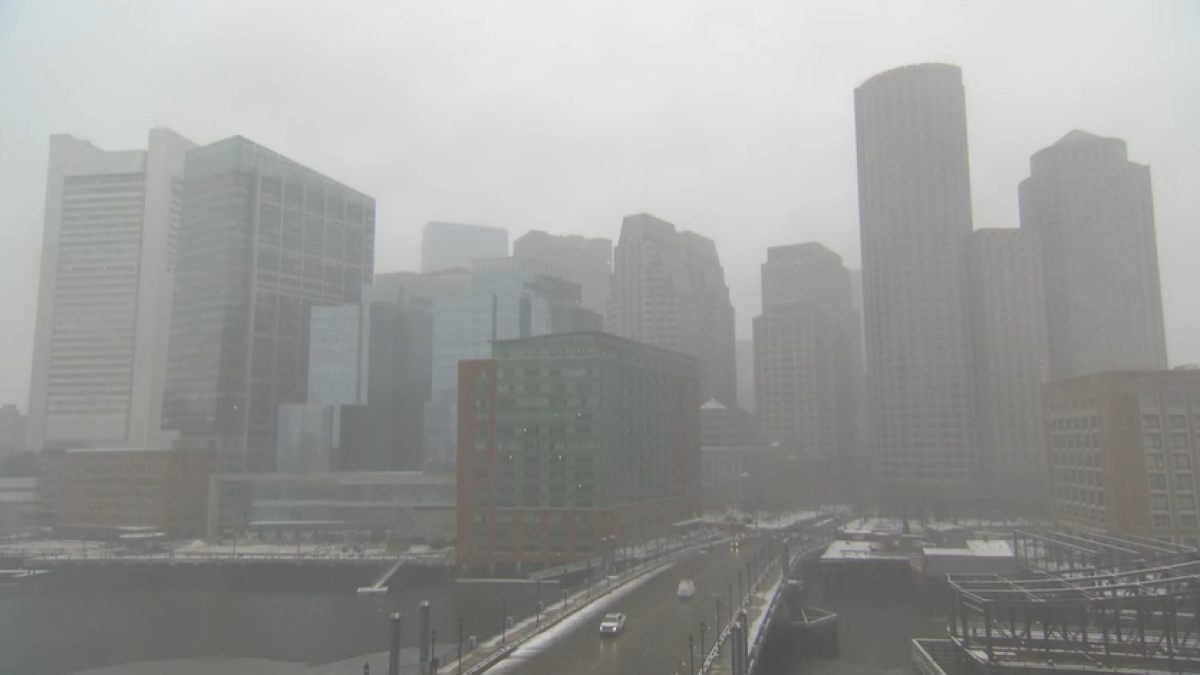 Snow in Boston today: Watch our live Seaport snow cam – NBC Boston