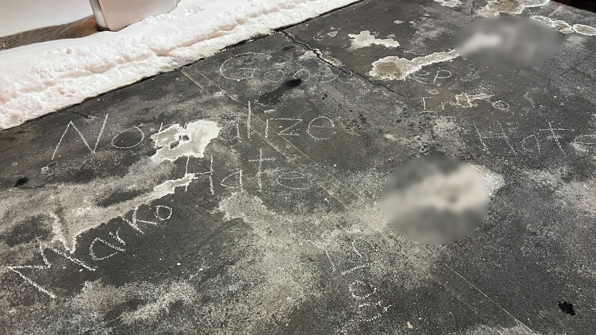 Tyngsborough, MA swastika, hate speech at Tesla charging station – NBC ...
