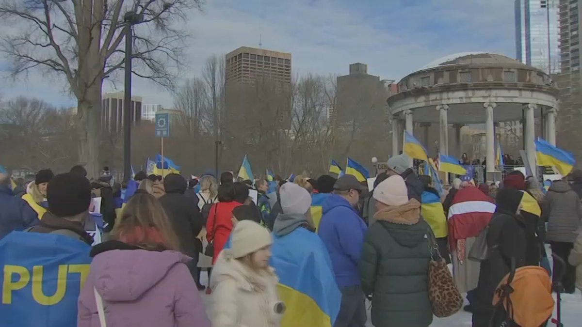 Boston MA Ukraine rally today Boston Common – NBC Boston