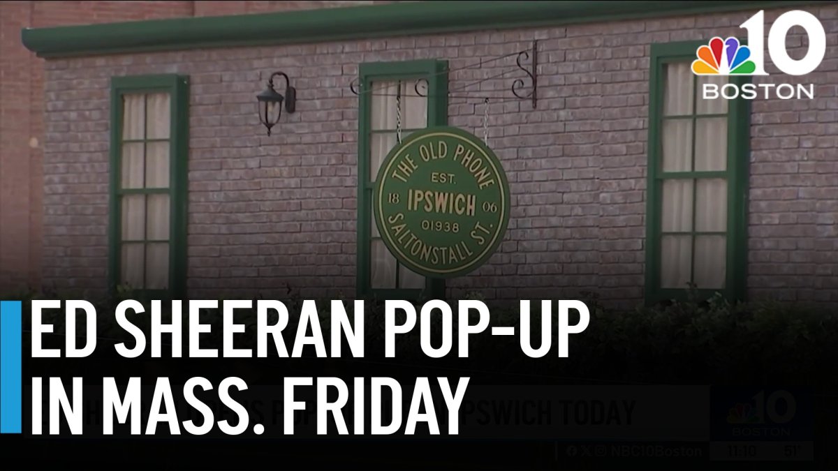 Calling all Ed Sheeran fans! His pop-up bar opens in Ipswich Friday ...