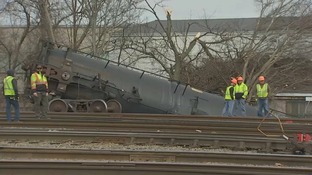 Worcester train car derailment ethanol – NBC Boston