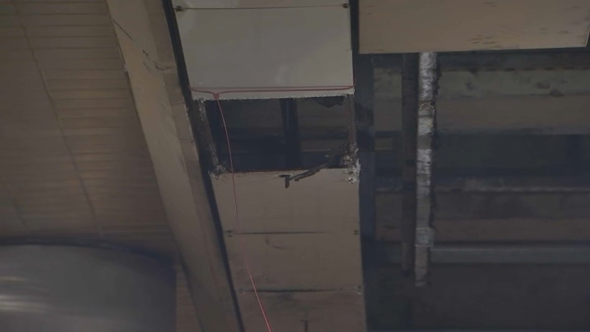 MBTA Harvard Station ceiling panel falls, no injuries reported – NBC Boston