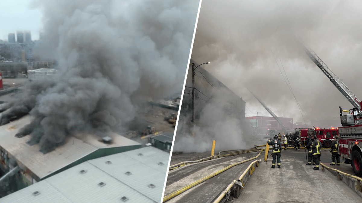 Boston fire at trash transfer station on Gerard Street – NBC Boston