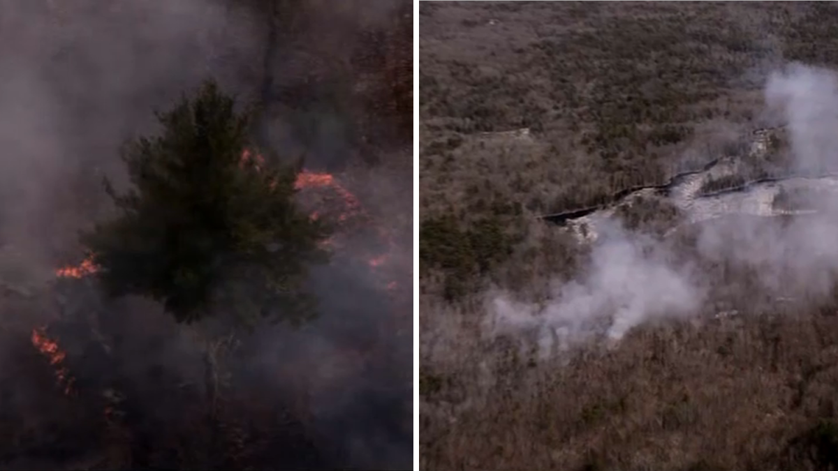 Middleton, MA brush fire Wednesday: images, updates – NBC Boston