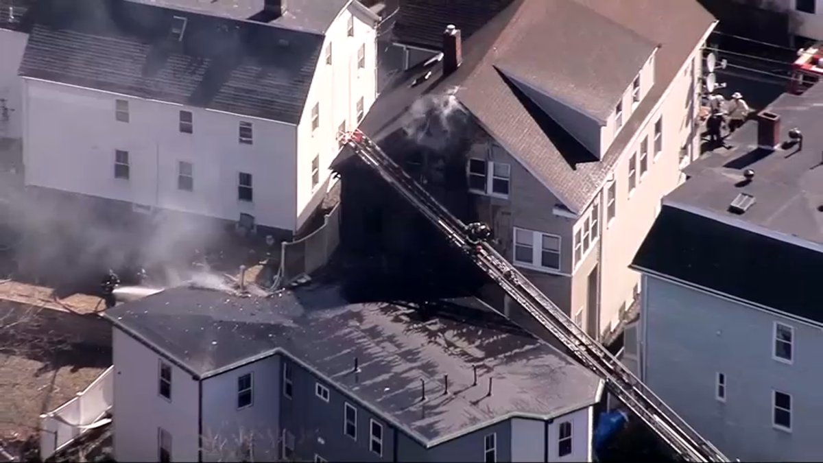 Peabody, Mass. fire on Aborn Street damages 2 buildings – NBC Boston