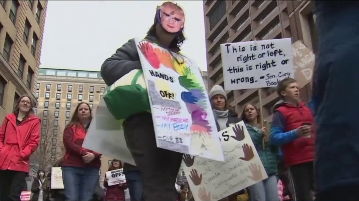 Boston ‘Hands off’ rally protests Trump administration – NBC Boston