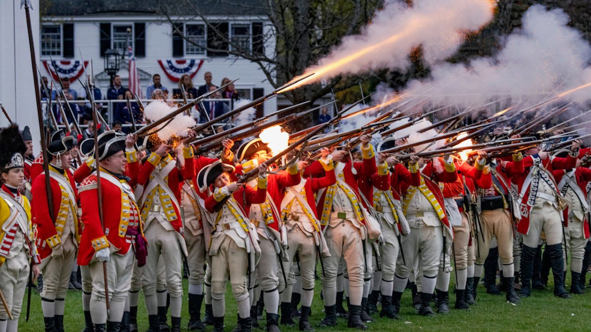 Photos: Battle of Lexington reenactment – NBC Boston
