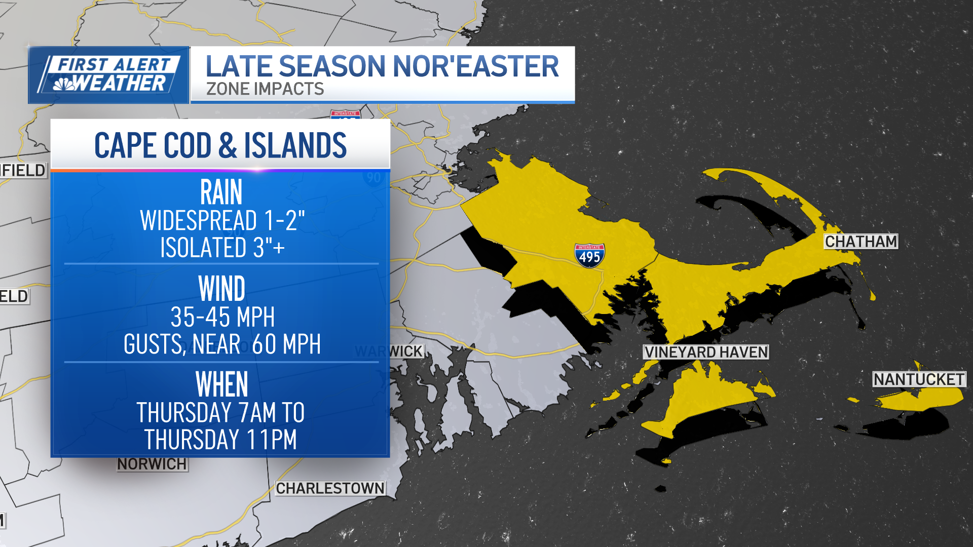 Boston nor’ester timing and impacts – NBC Boston