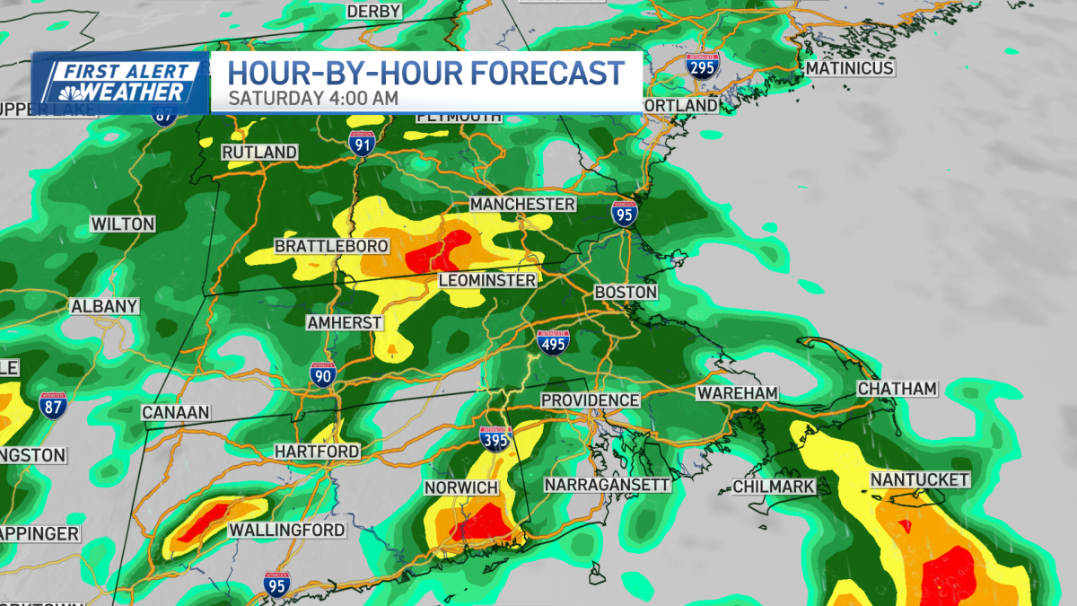 Boston weather this week: More rain, warmup on the way – NBC Boston
