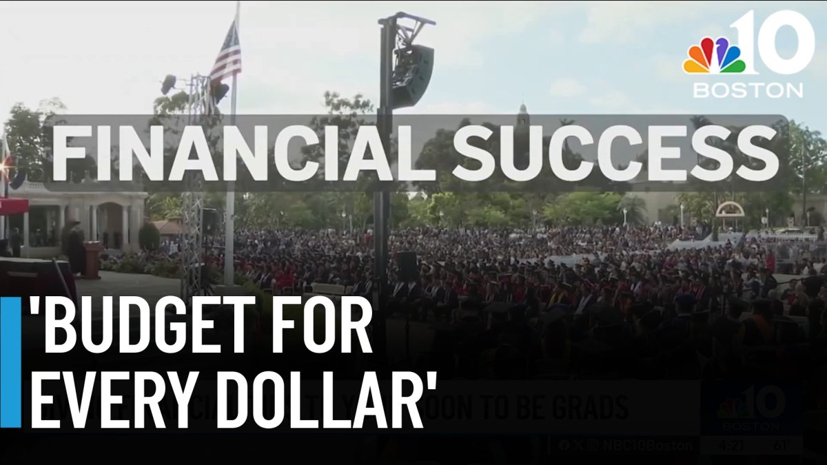 Giving financial tips to your soon-to-be graduate – NBC Boston