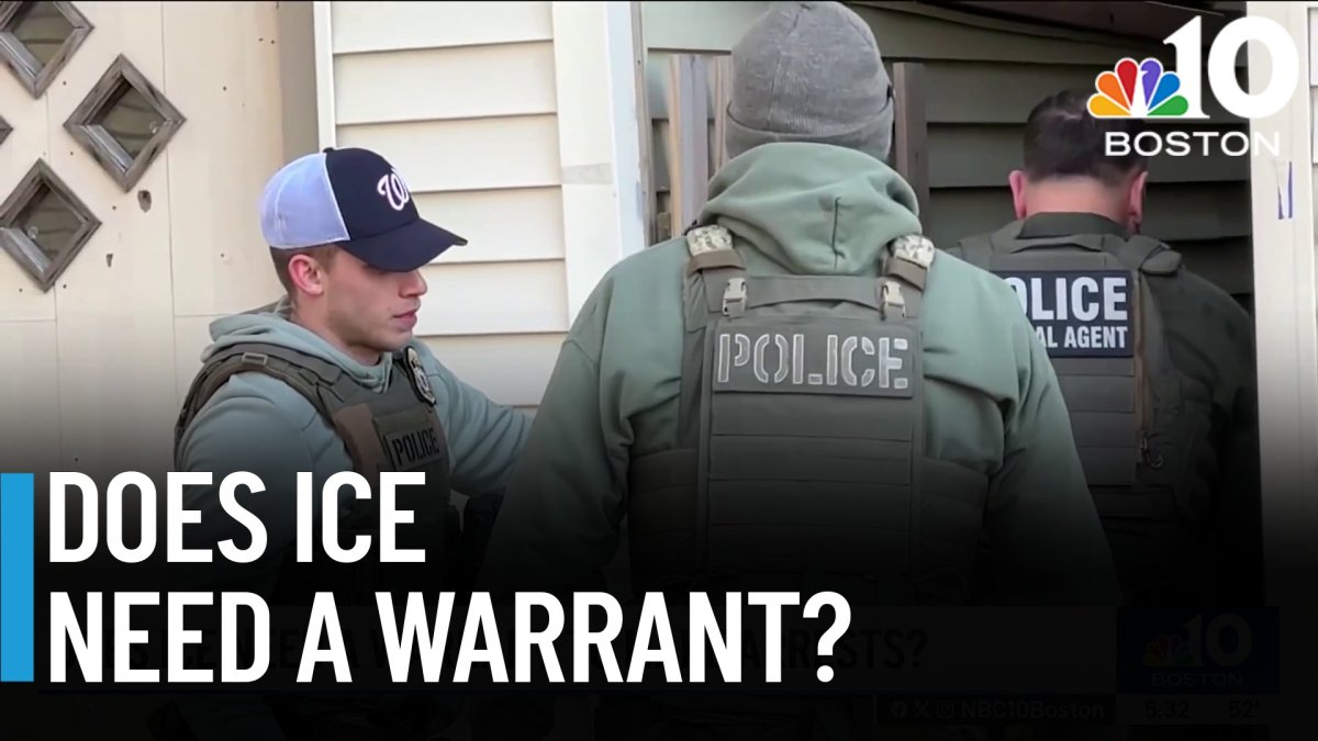 Does ICE need a warrant to make an arrest? – NBC Boston