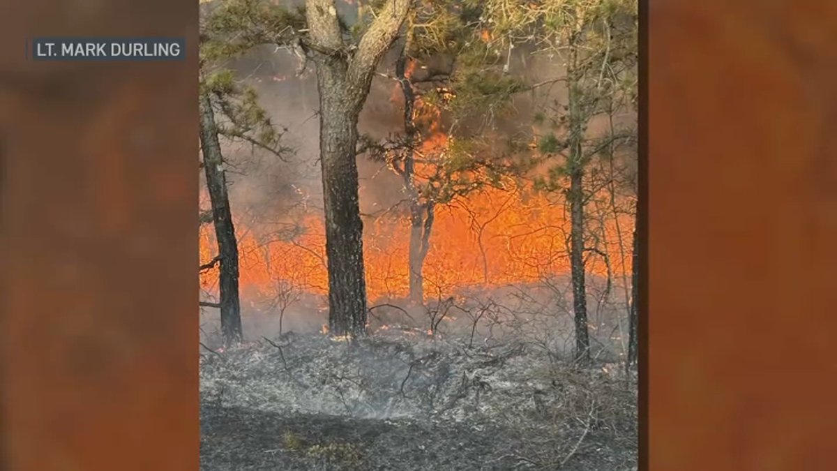 Joint Base Cape Cod brush fire, smoke Thursday: Photos, updates – NBC ...