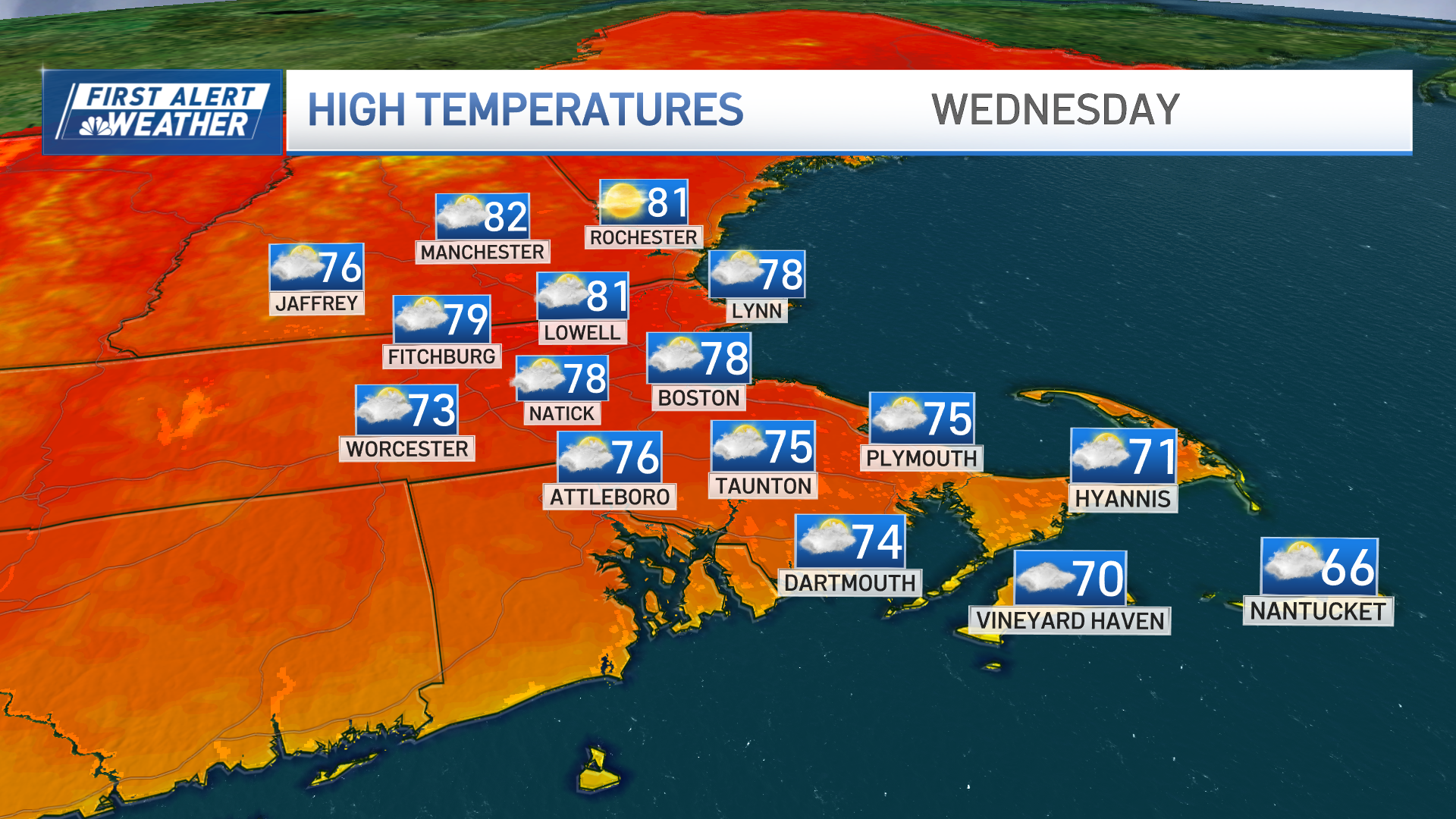 Boston MA weather forecast, more rain? – NBC Boston