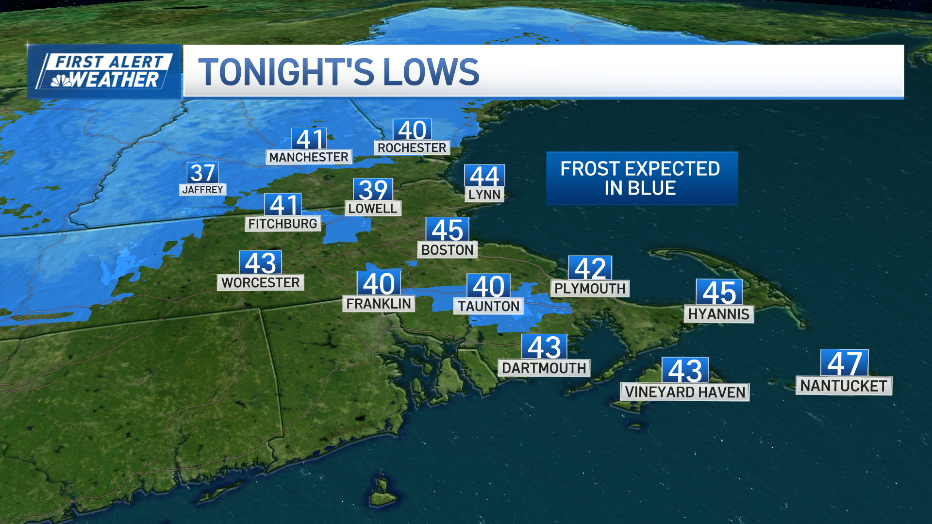 Boston weather forecast: Sunny and warm – NBC Boston