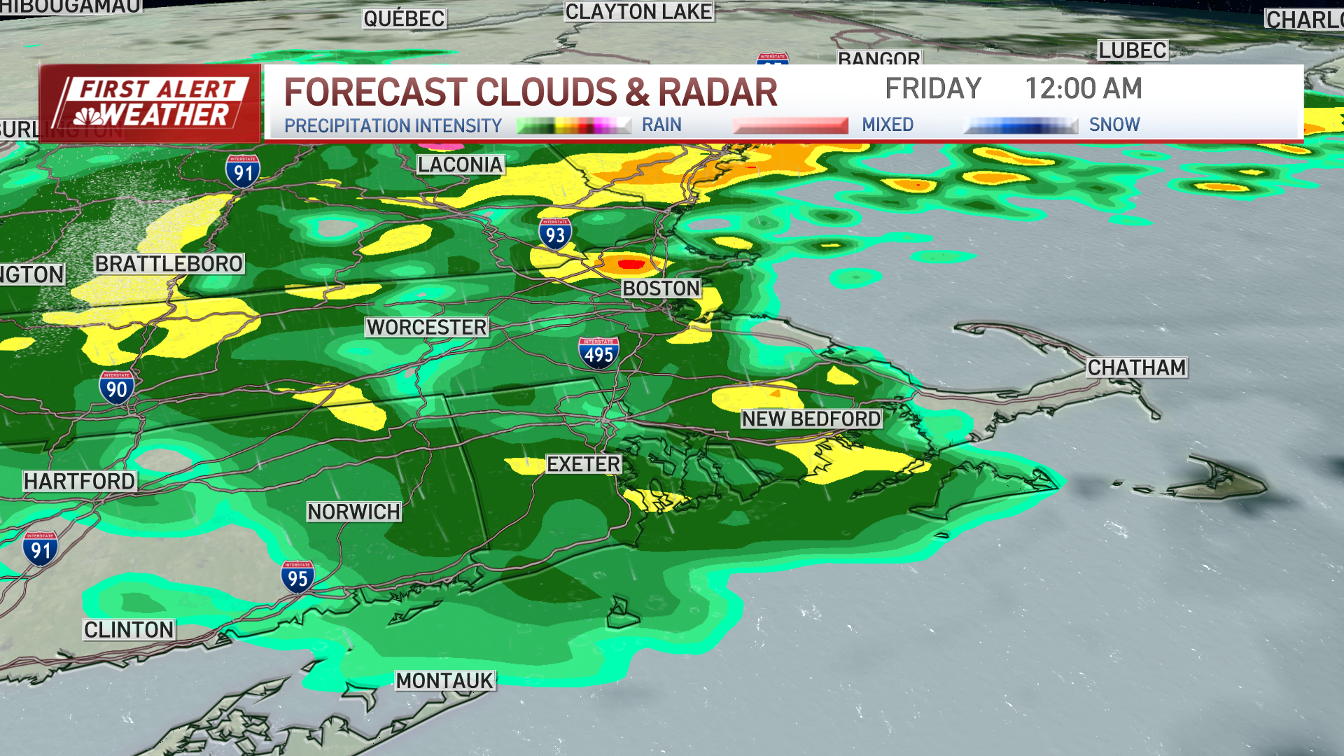 Nor’easter storm today in Boston: Timing, impacts – NBC Boston