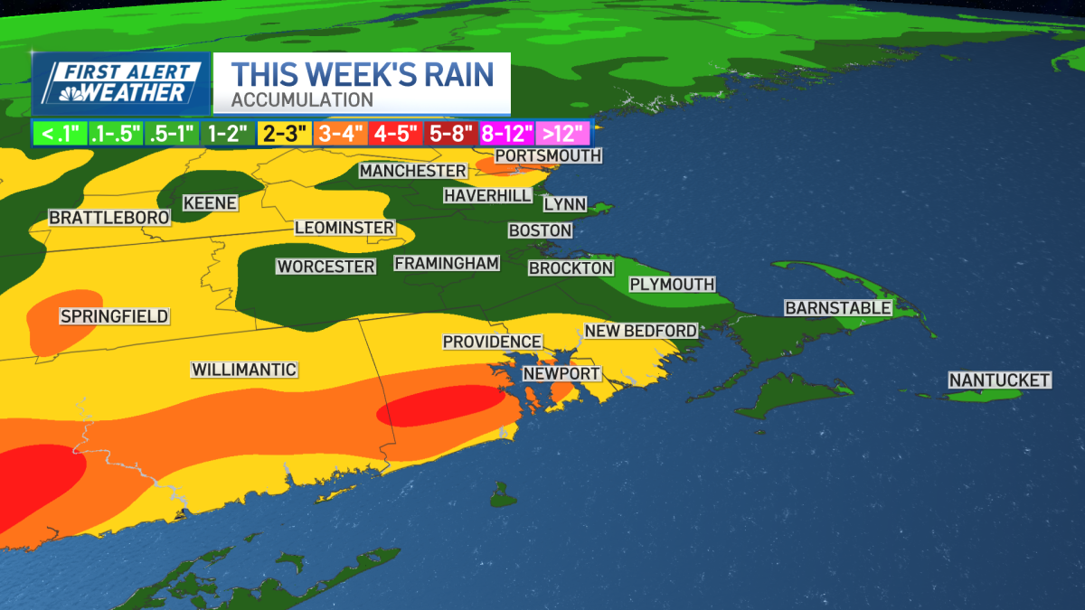 Boston Massachusetts weather forecast will it rain today? – NBC Boston