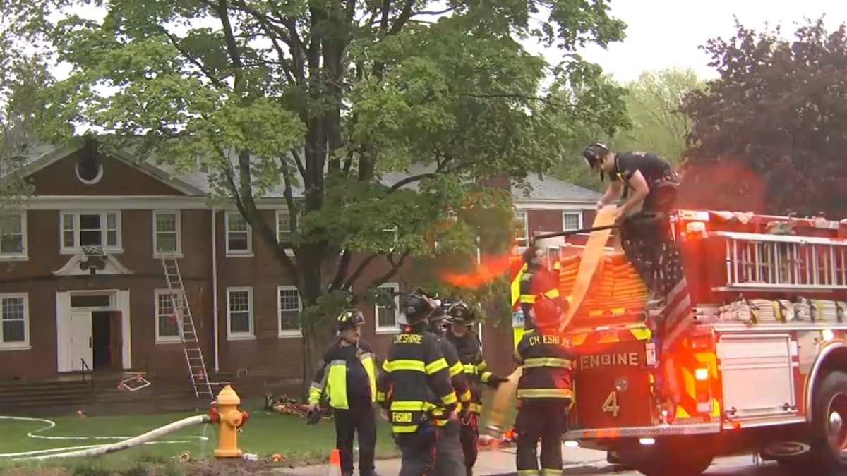 17 students, staff escape from dorm fire at Cheshire Academy in Conn ...