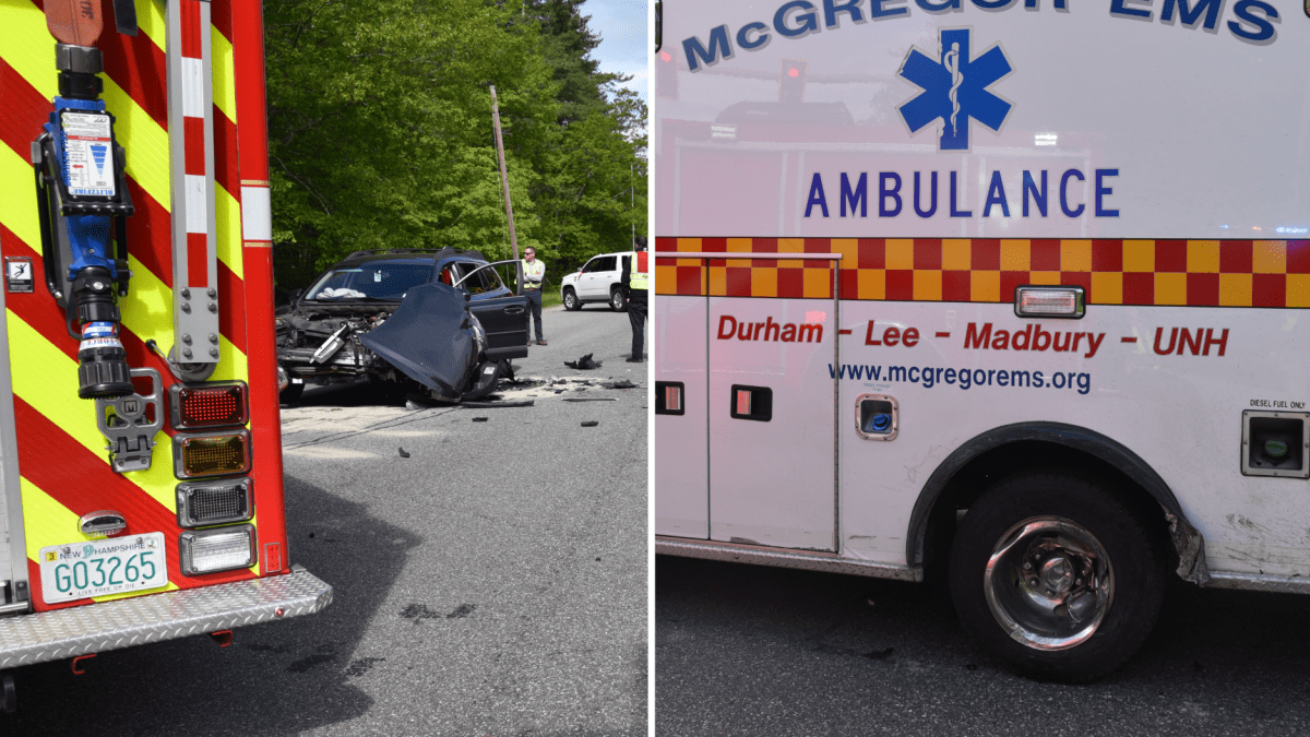 Durham, NH ambulance crash involving child headed to hospital – NBC Boston