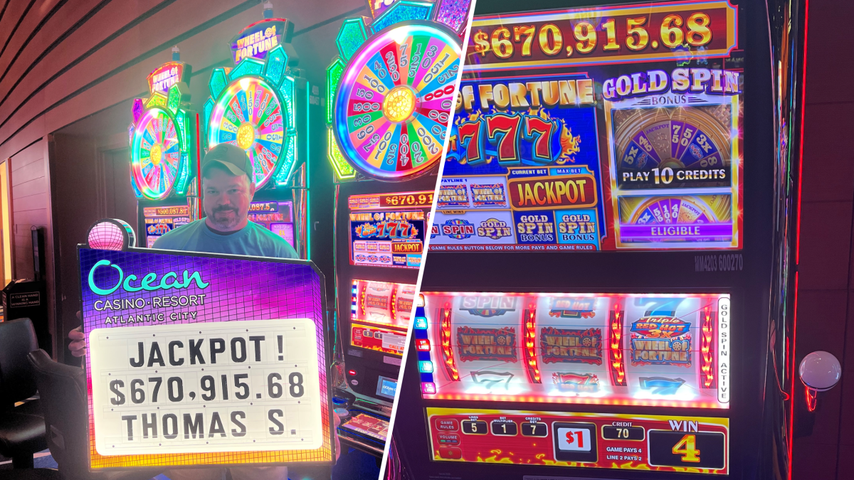 Man wins $670K on slot machine at Ocean Casino in Atlantic City – NBC ...