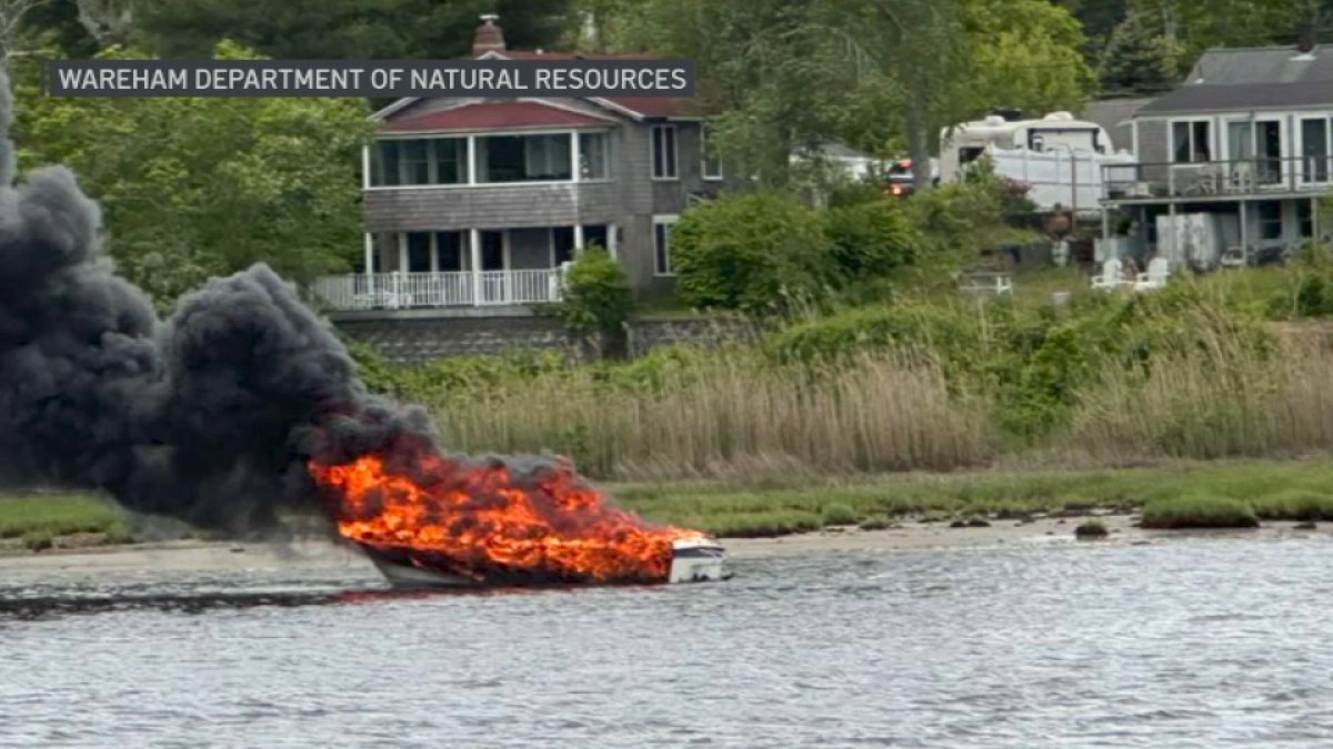 Wareham boat fire – NBC Boston