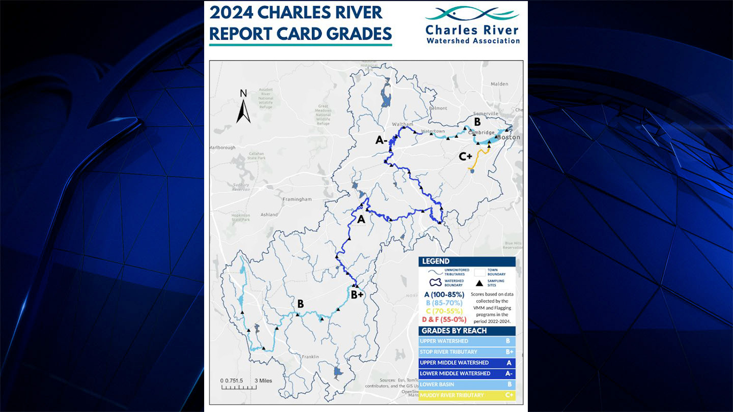 How clean is the Charles River? The latest report card – NBC Boston