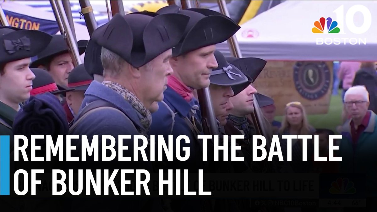 Reenactors bring 250th anniversary of Battle of Bunker Hill to life ...