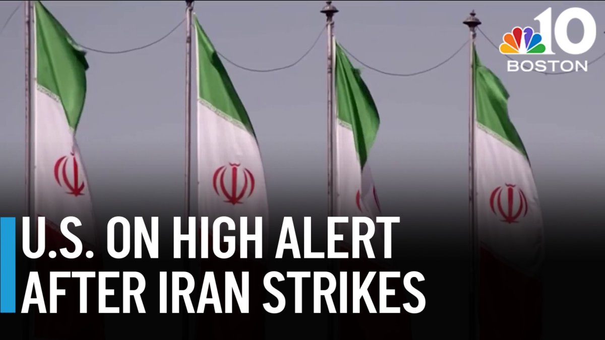 U.S. on heightened alert after strikes on Iran – NBC Boston