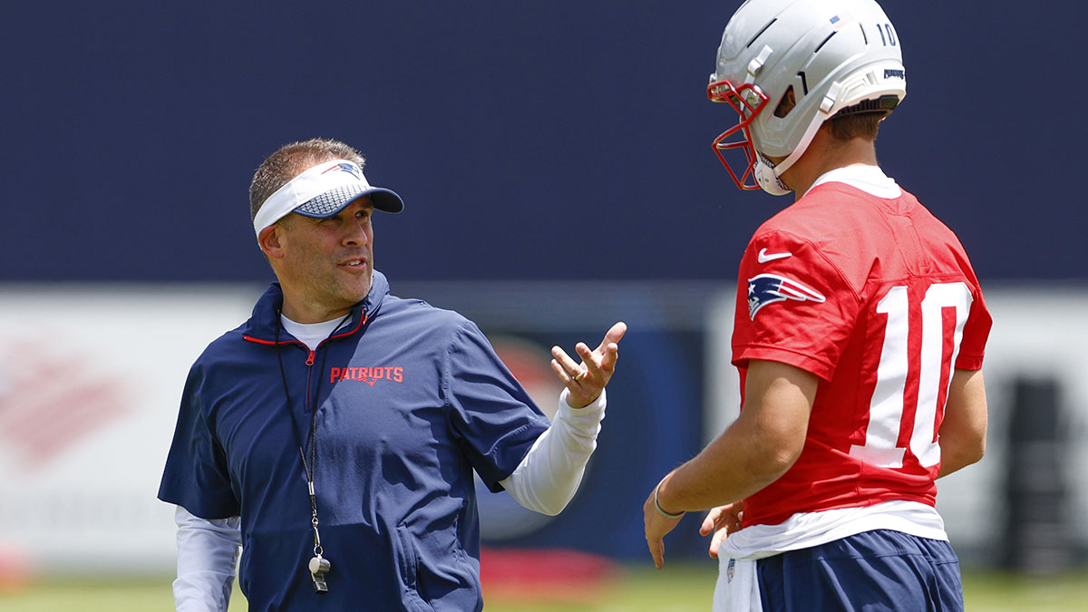 Chris Simms details where Drake Maye can improve under Josh McDaniels ...