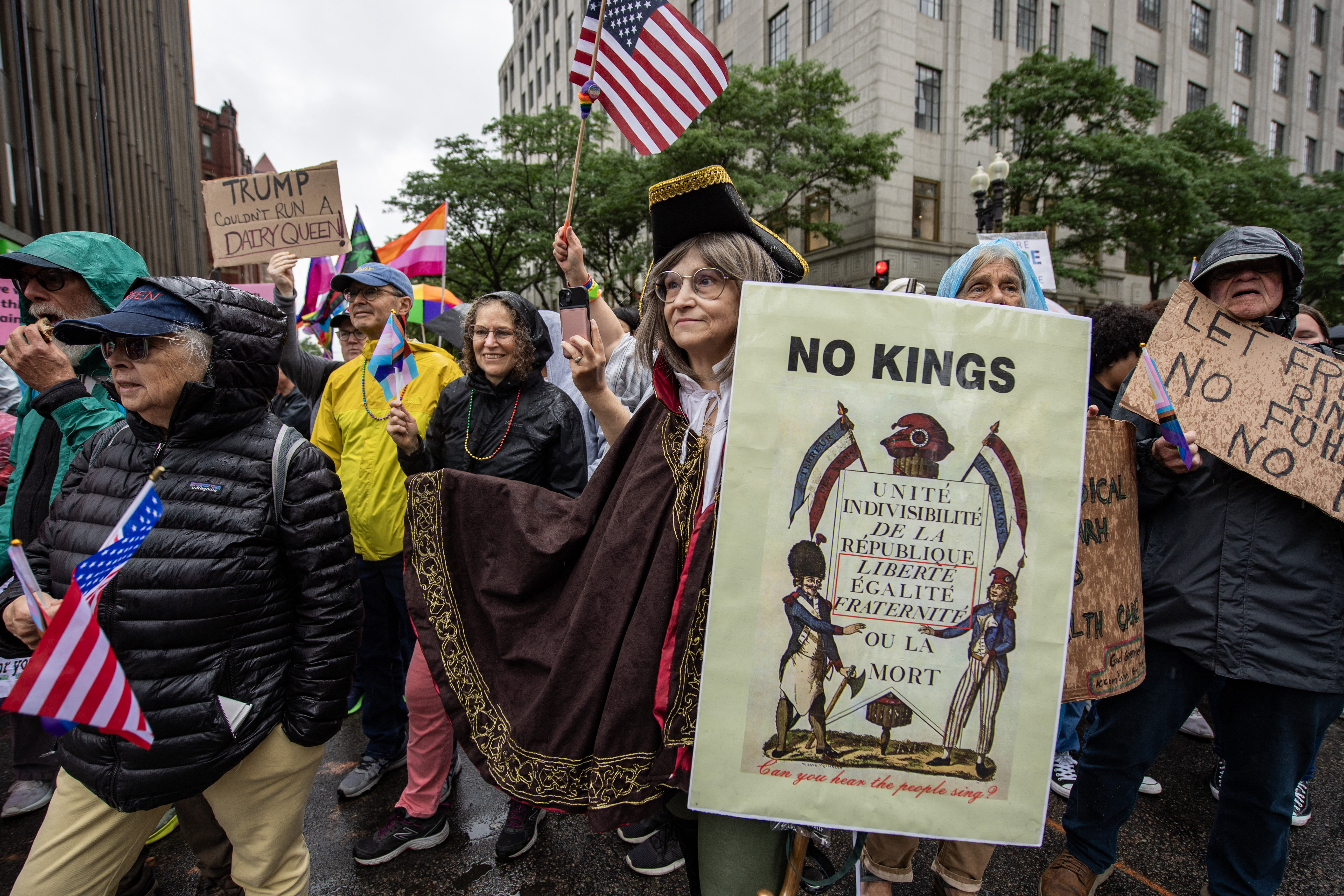 Mass. ‘No Kings’ day protest locations, updates, comments – NBC Boston