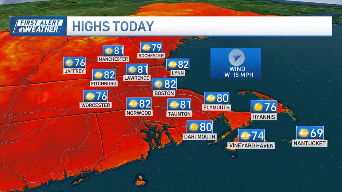 Canadian wildfire smoke in Mass., Strawberry moon visible tonight – NBC ...
